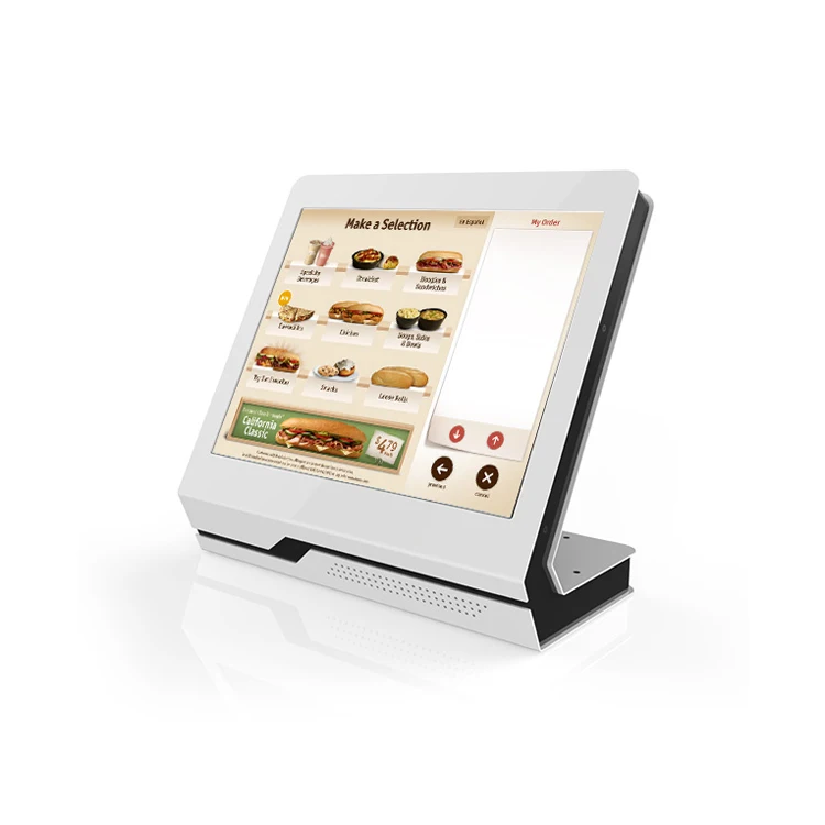 Android Desktop Countertop Interactive Kiosk Display Self-service ...