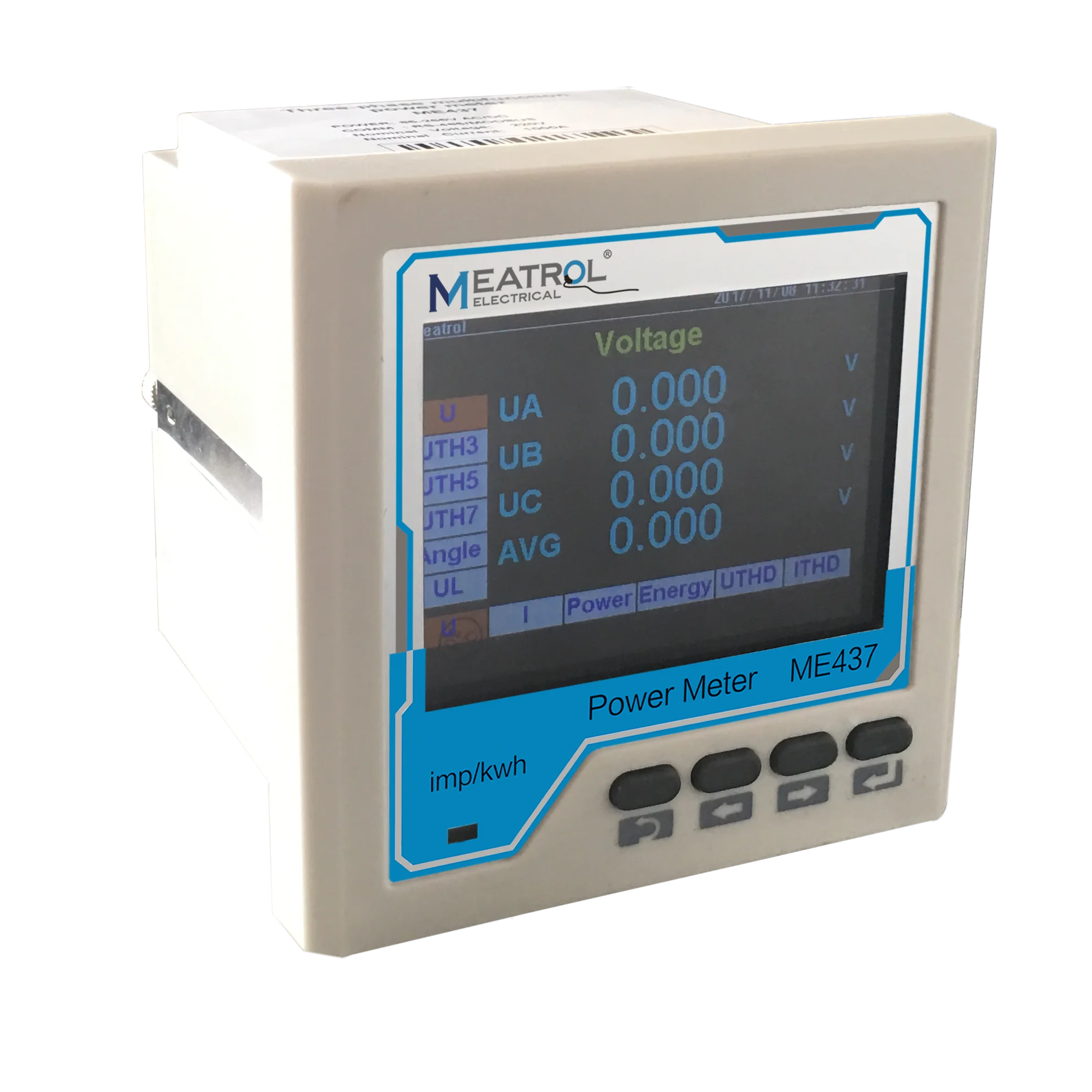 Me437power Analyzer/power Meter Harmonic Rated In 52 - Buy Clamp Meter ...