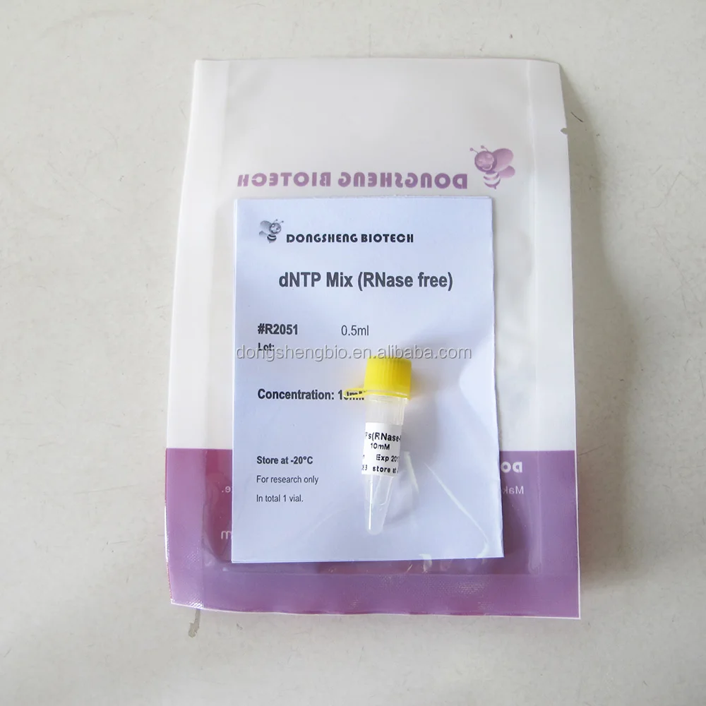 Dntp Mix (rnase Free),Dntps,10mm 0.5ml,R2051 - Buy Dntp Mix,Dntp,Rnase ...