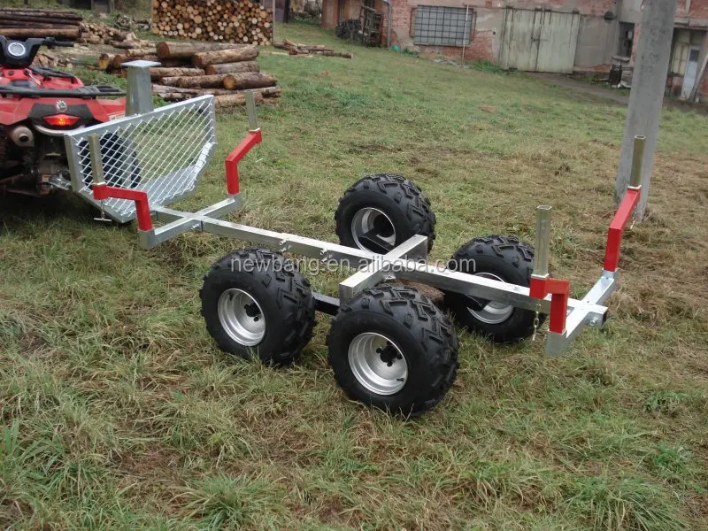 Atv Wood Log Loader Trailer With Crane - Buy Atv Wood Log Loader ...