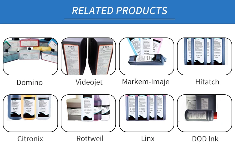 Universal Inkjet Printer Ink Date Coder - Fast Dry & Solvent