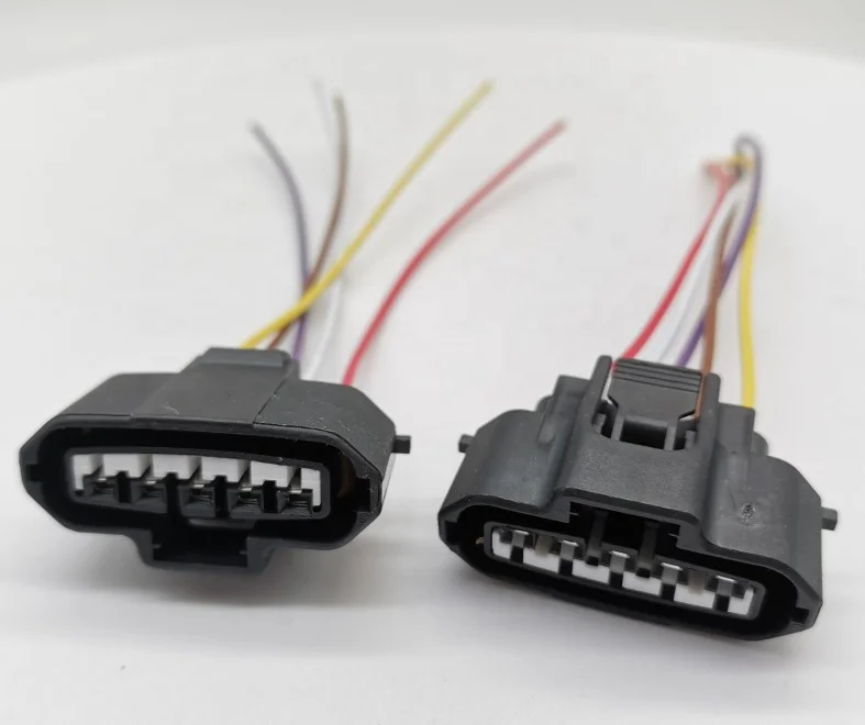 90980-11024 หญิง 5 ขาAuto Sealed Ignition Coilสายไฟ 7283-7050-30 ...