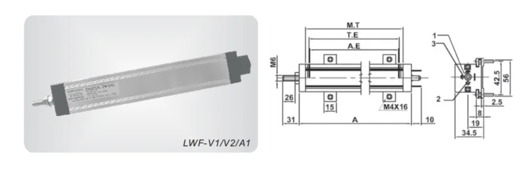 Displacement Sensor Metal LWF Series - Precision & Durability