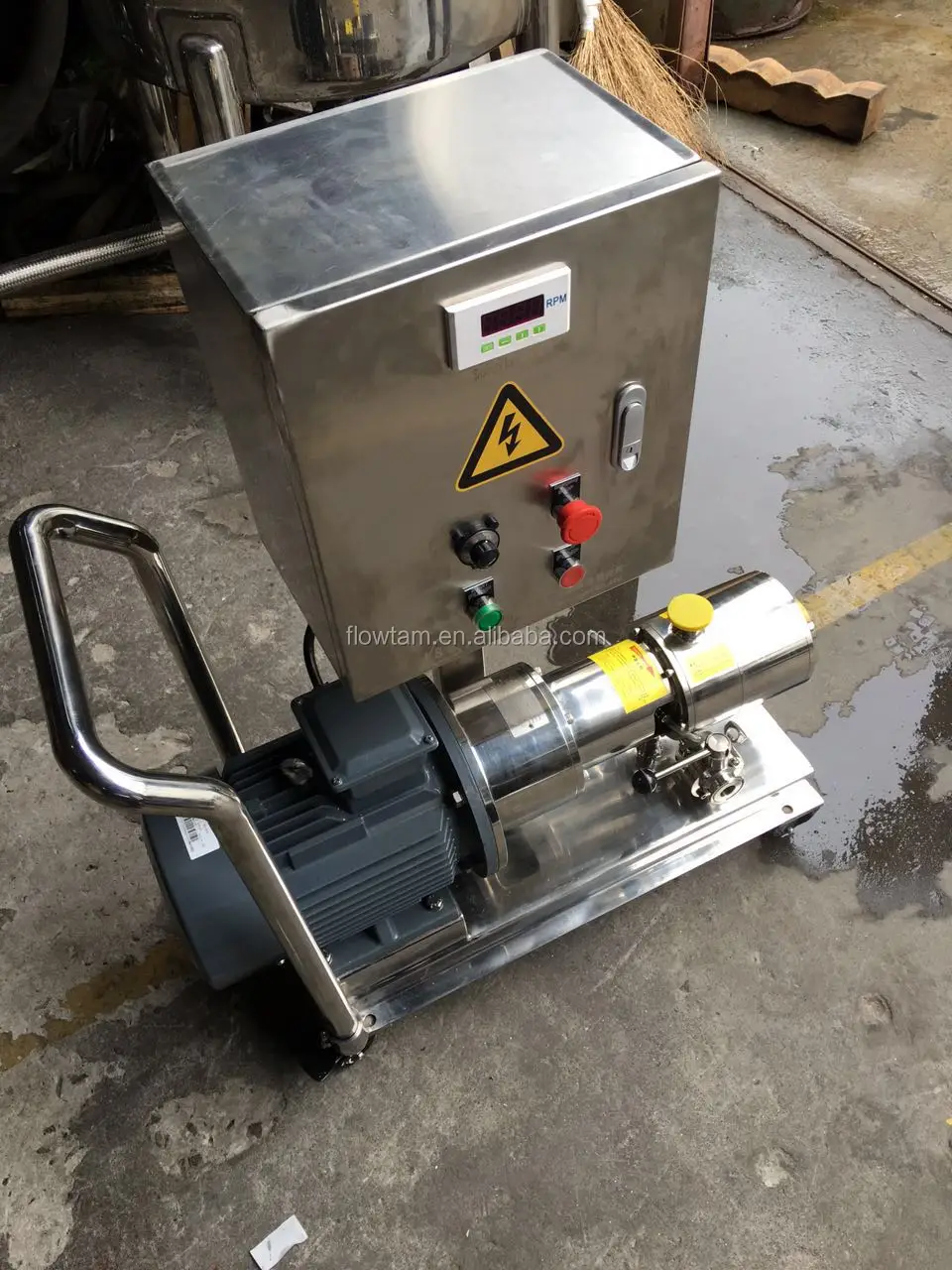 Stainless Steel in-Line Homogenizer for Milk - FLOWTAM