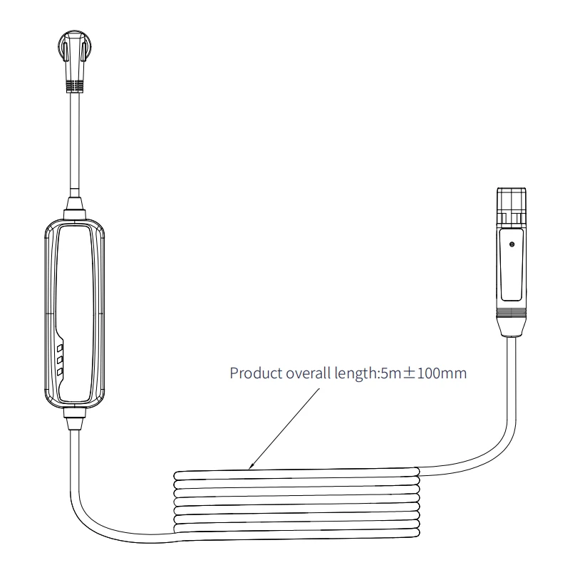 Nacs EV Charging Socket Ev Charger Electric Car Vehicle 40A 3.5kw 7kw ...