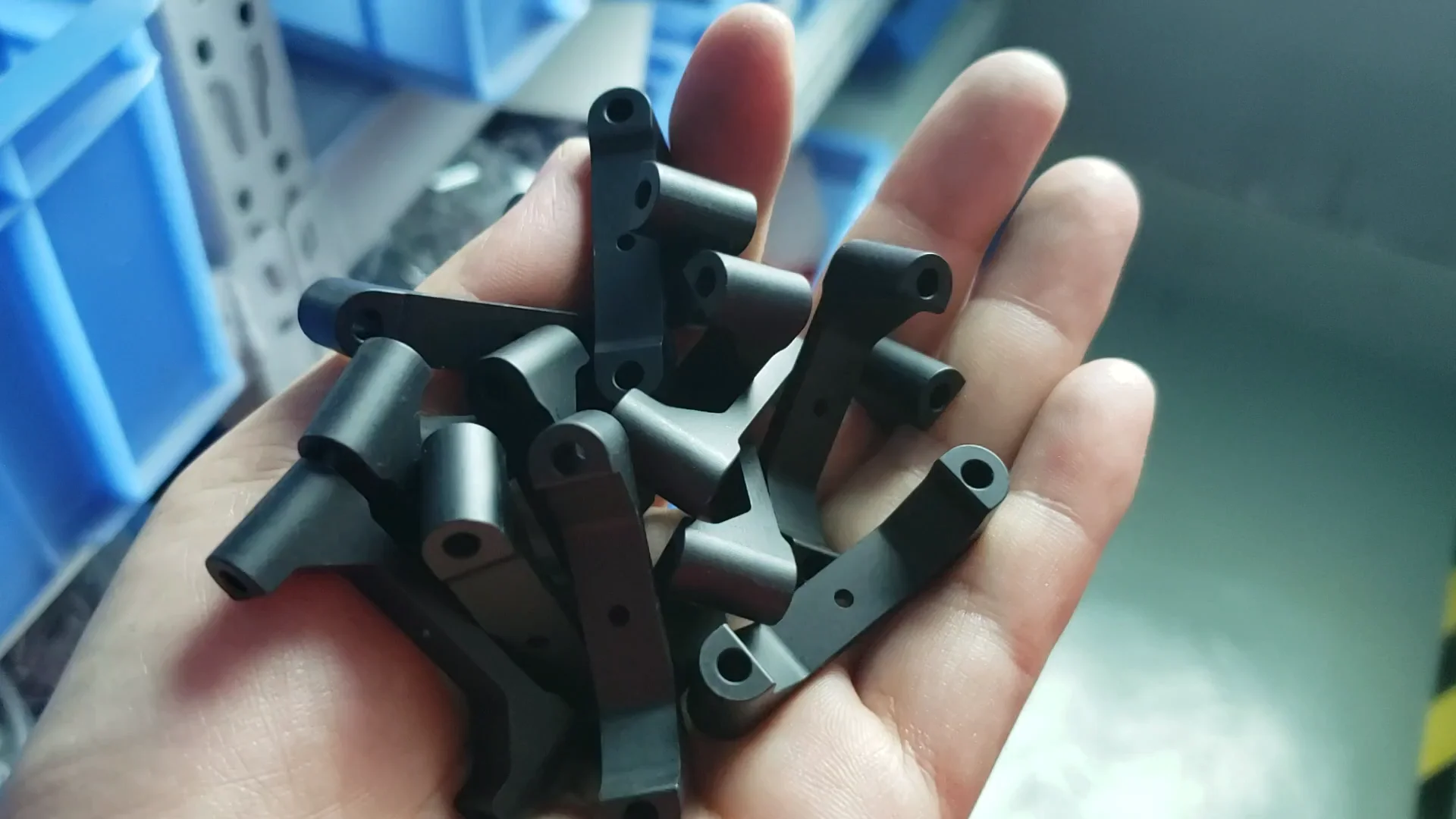 8pcs /bag Cnc Many Type Black Aluminum Octagonal Tube Clamp 30*20mm ...