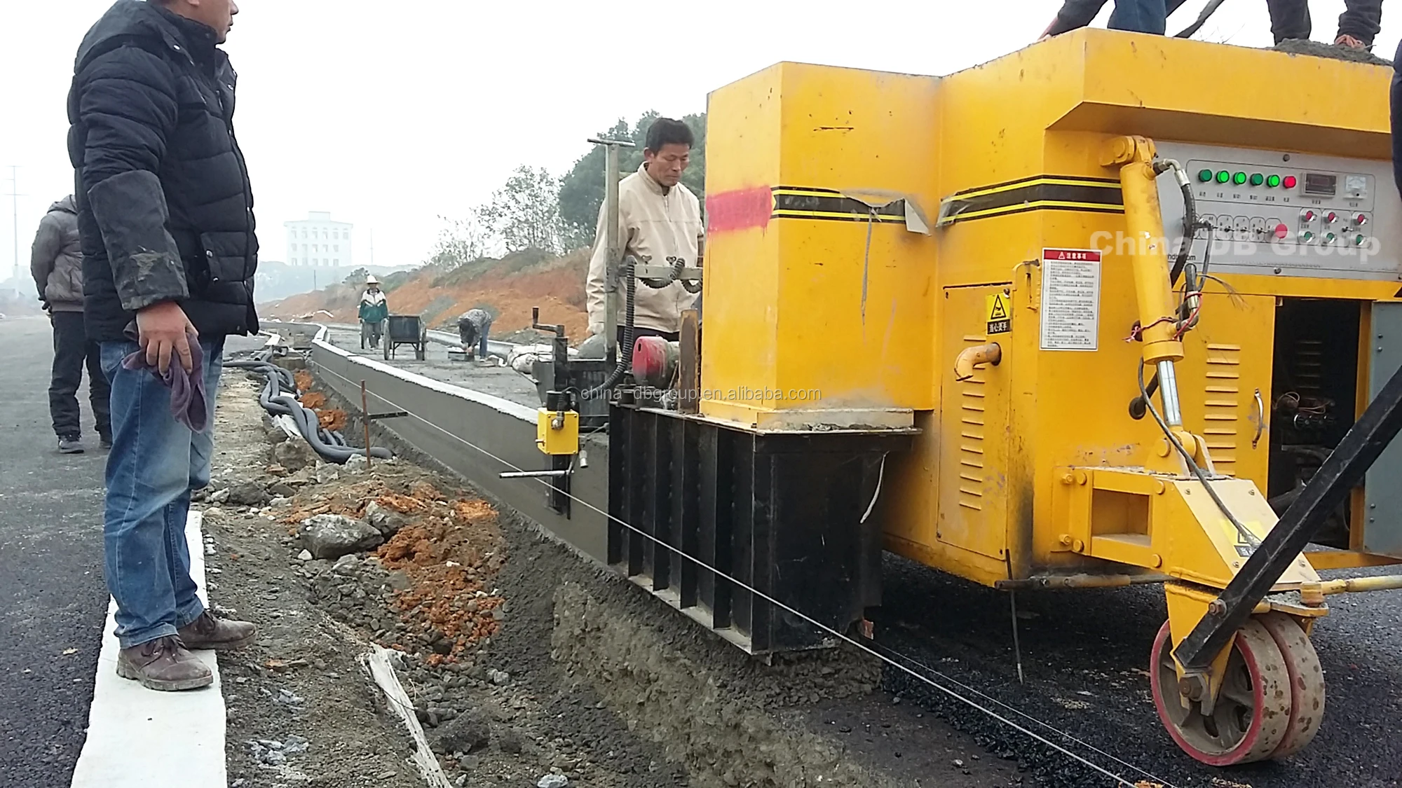 Double Birds Concrete Curb Kerb Extruder Machine - 1 Year Warranty