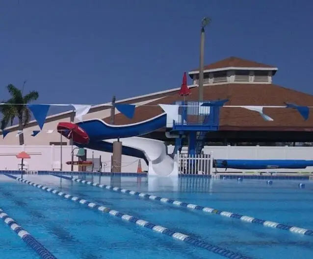 Fibreglass Pool Slide Garden Slides for Kids - Safe Fun