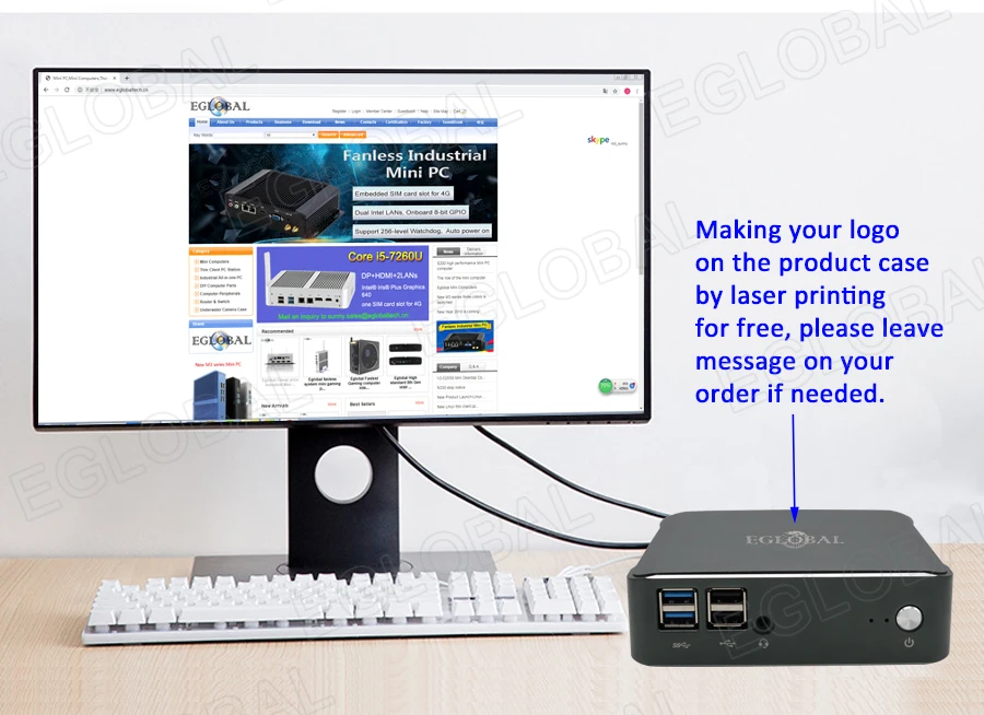 Eglobal MU01 - Intel Core I5 8265U Gaming Computer