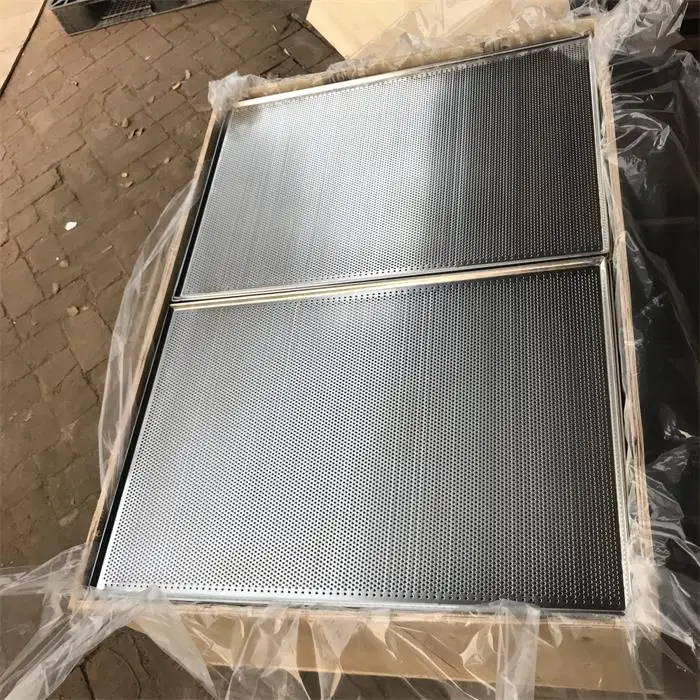 304 Stainless Steel Crimped Bbq Grill Wire Mesh Tray With Customized ...