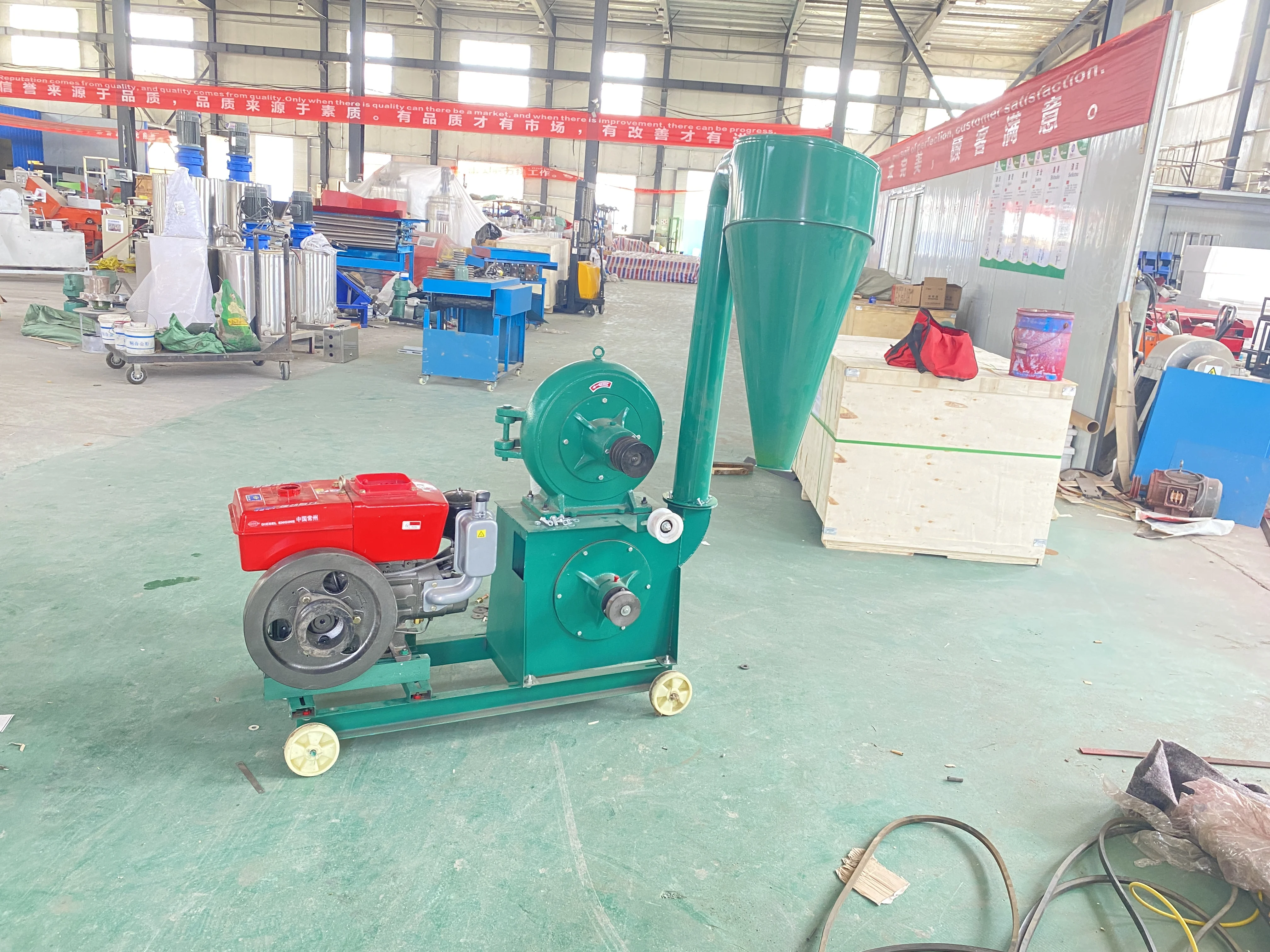 2024 Hot Sale Diesel Engine Corn/maize Mill Grinder