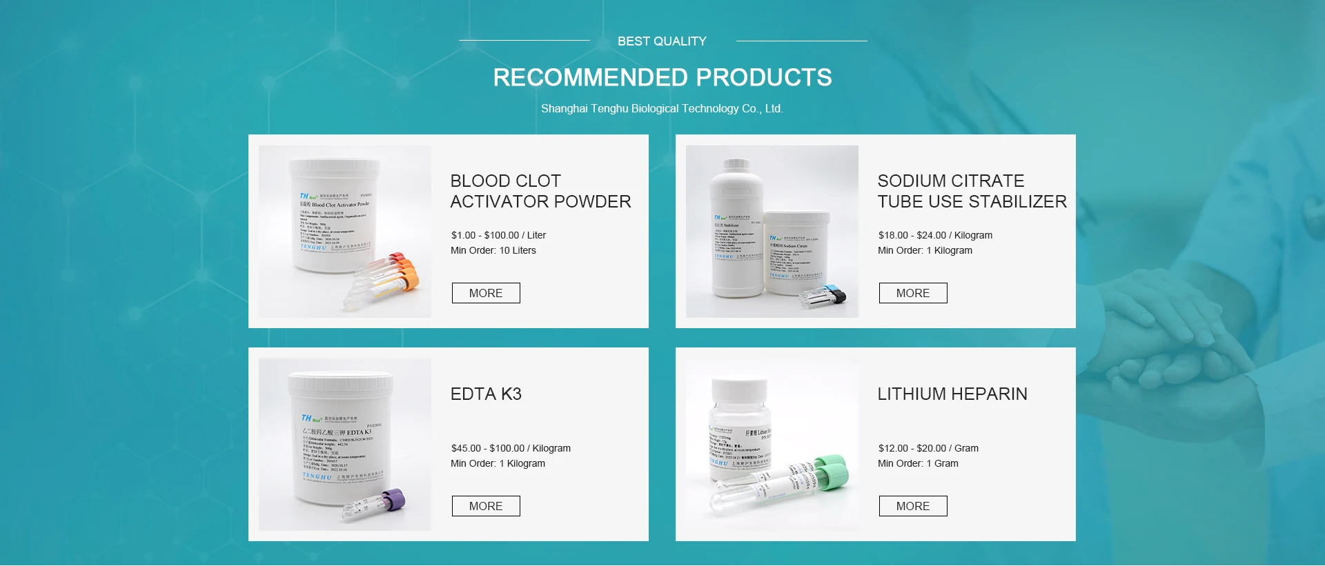 Company Overview - Shanghai Tenghu Biological Technology Co., Ltd.