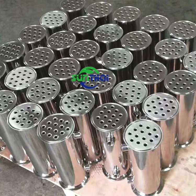 Stainless Steel Baffled Tri-clamp Condenser Dephlegmator Reflux ...