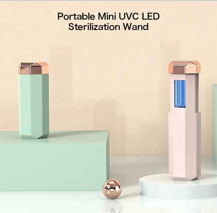 Portable Mini Uv Led Sterilizer Wand Foldable Uvc Sterilizer Phone ...