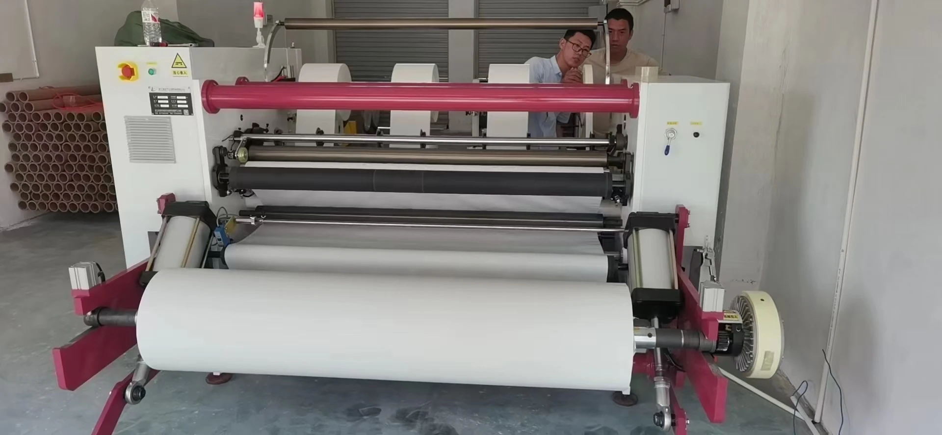 1600mm Automatic Horizontal Type Paper Slitter Rewinding Machine