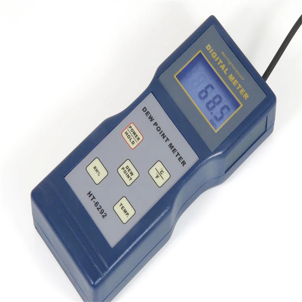 Portable Dew Point Meter HT-6292 Gas Dew Point Tester 2.5%1%RH 0.5 1 ...