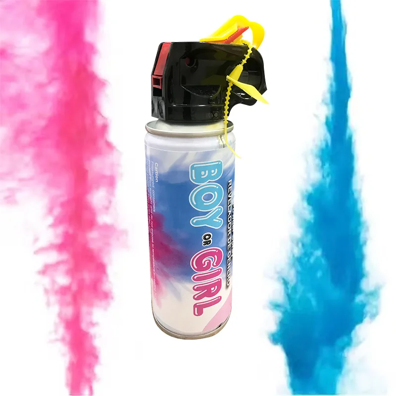 Hot Sale Gender Reveal Fire Extinguisher Smoke Cannon Boy Or Girl ...