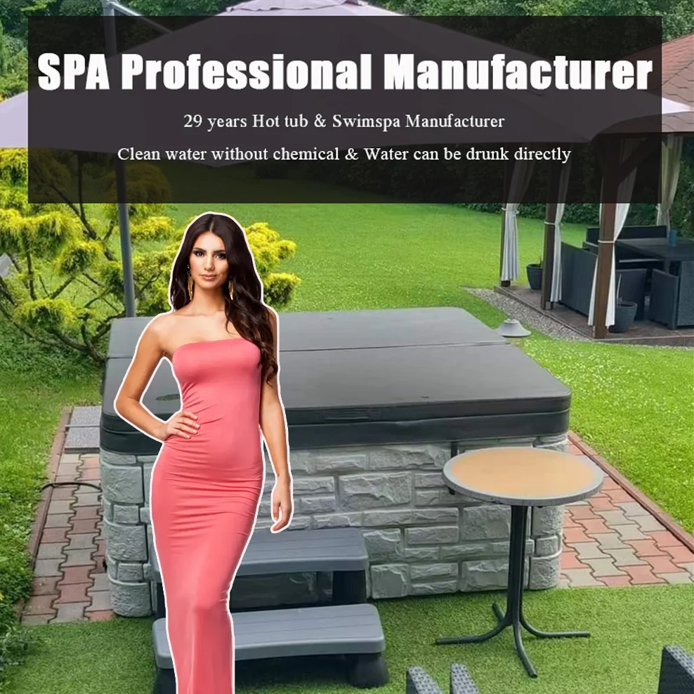 Shipping Container Swimming Pool 6.6m Swim Spa Pool Outdoor Hot Tub ...