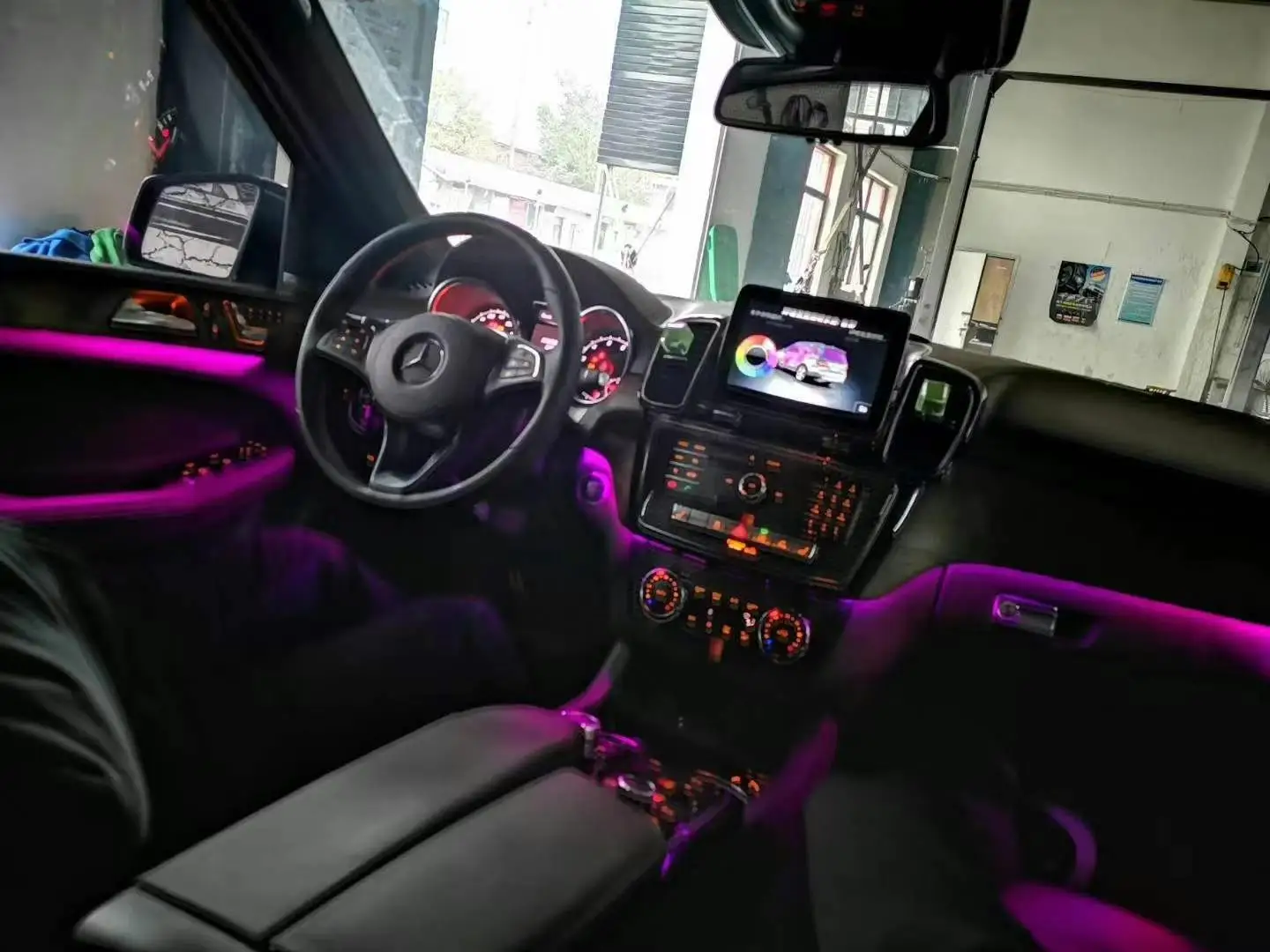 Mercedes-Benz GLE Class W166 LED Ambient Interior Lighting - OEM/ODM