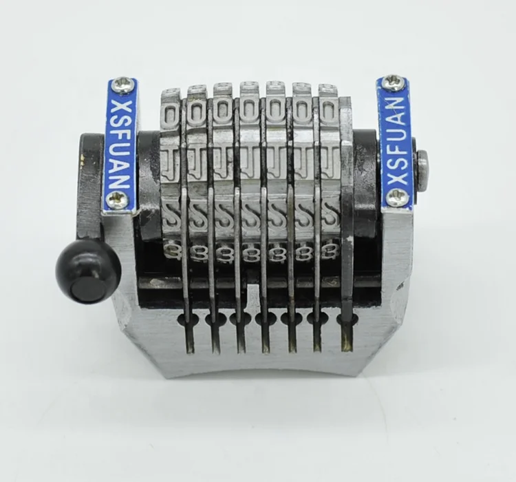 7digit Rotary Type Numbering Machine Numbering Box Numerator For ...