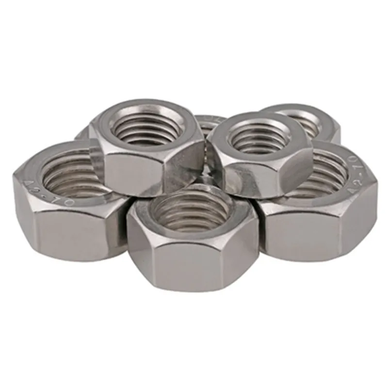 M1.6-m48 Hex Nut,Custom Stainless Steel 304 Hex Nut Din934 China Bolt ...