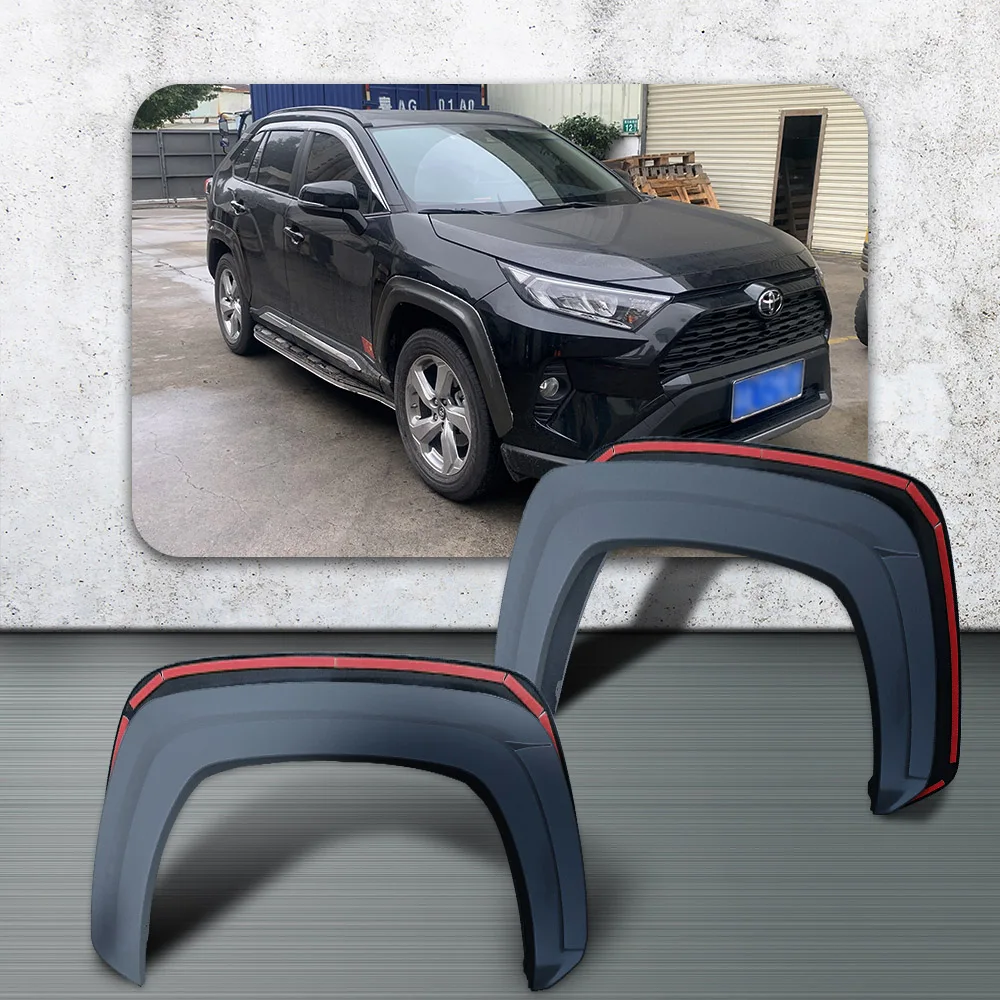 Mosun Car Body Kits Wheel Arch for RAV-4 2020 Fender Flare