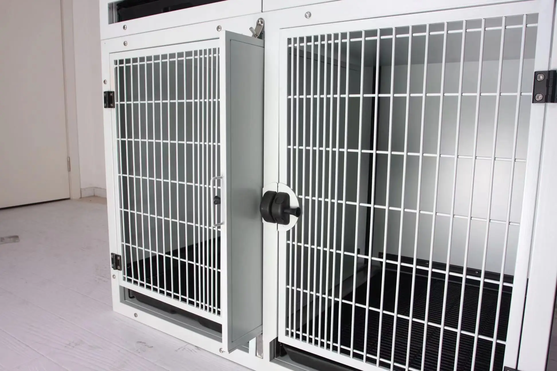 Ka-505 Flat Packing Professional Modular Dog Cages With Solid Walls/dog ...