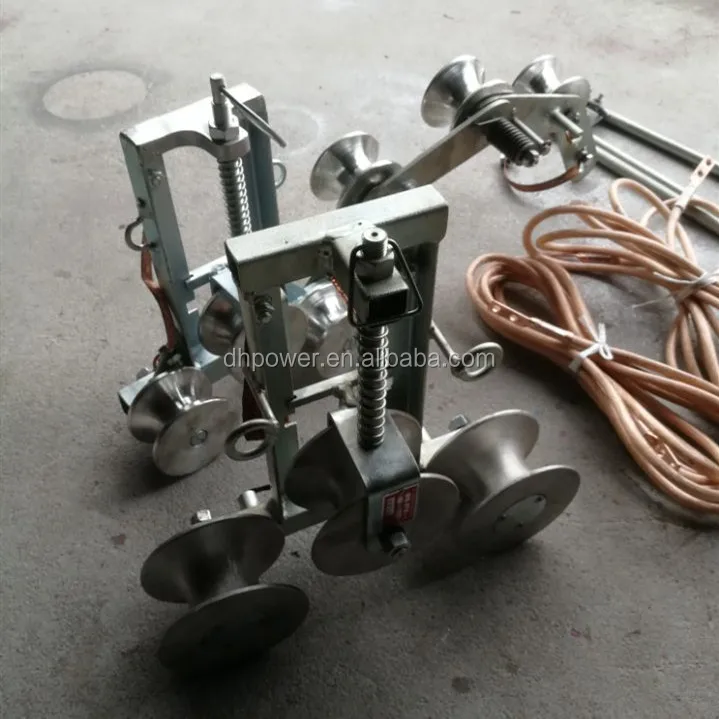 Customizable OEM Conductor Cable Roller Grounding Block Applied for ...