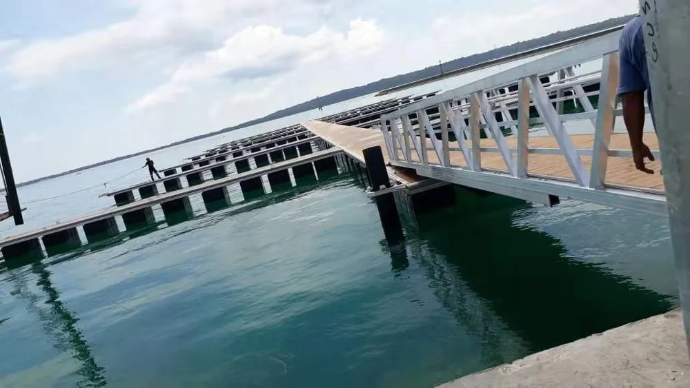 Marine Grade 6061 T6 Aluminum Gangway for Floating Docks