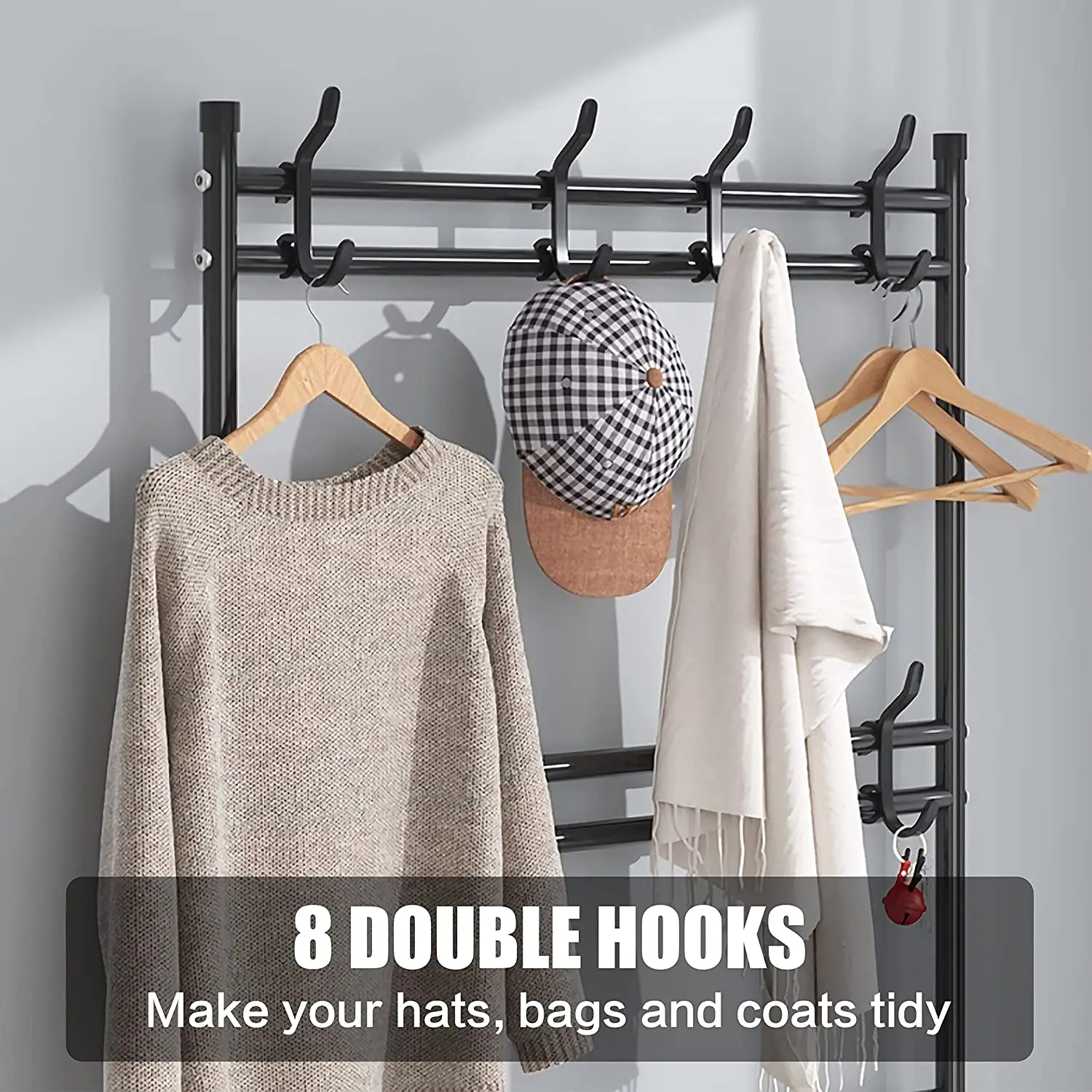 Multi Functional Shoe and Hat Rack Four Layers Shoes Storage Stand With ...