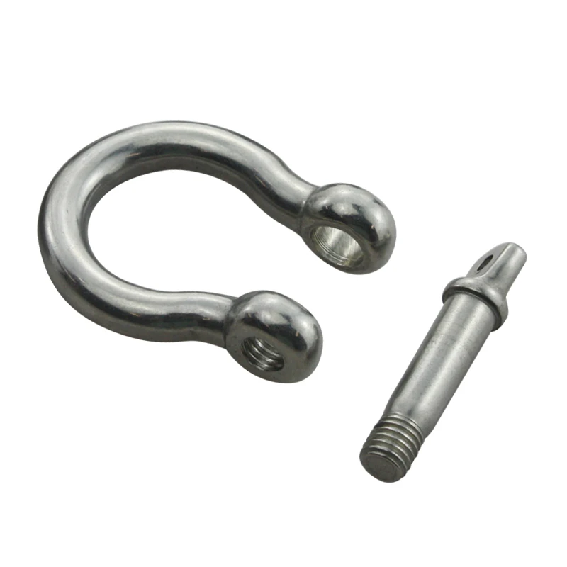 Shackle Type Stainless Steel Jiulong Made Bow Forged Galvanized Shackle ...