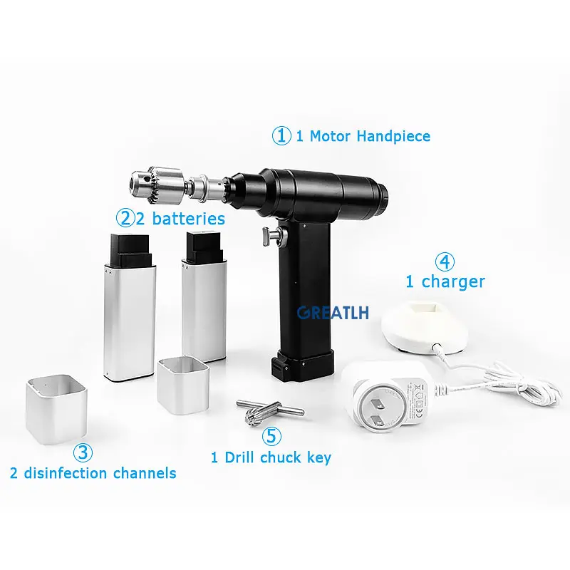 Medical Dual Bone Drill Orthopedic Power Electric Bone Drills For ...