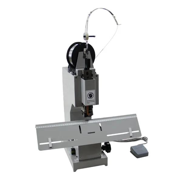 Single Head Book Saddle Stitching Binding Machine - Easy to Operate