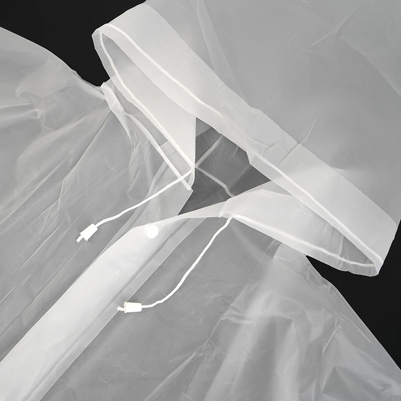 Single-Person Plastic Raincoat for Travel One-Time Use Promotional ...