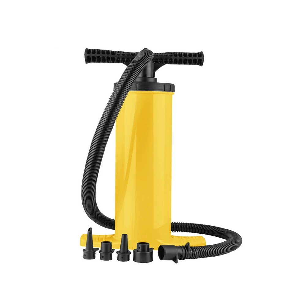 Double Action Hand Pump Hand Operated Air Pump For Air Bed Inflatable ...