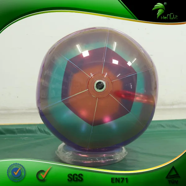 Colorful Clear Inflatable Beach Ball with Sexy Hole SPH