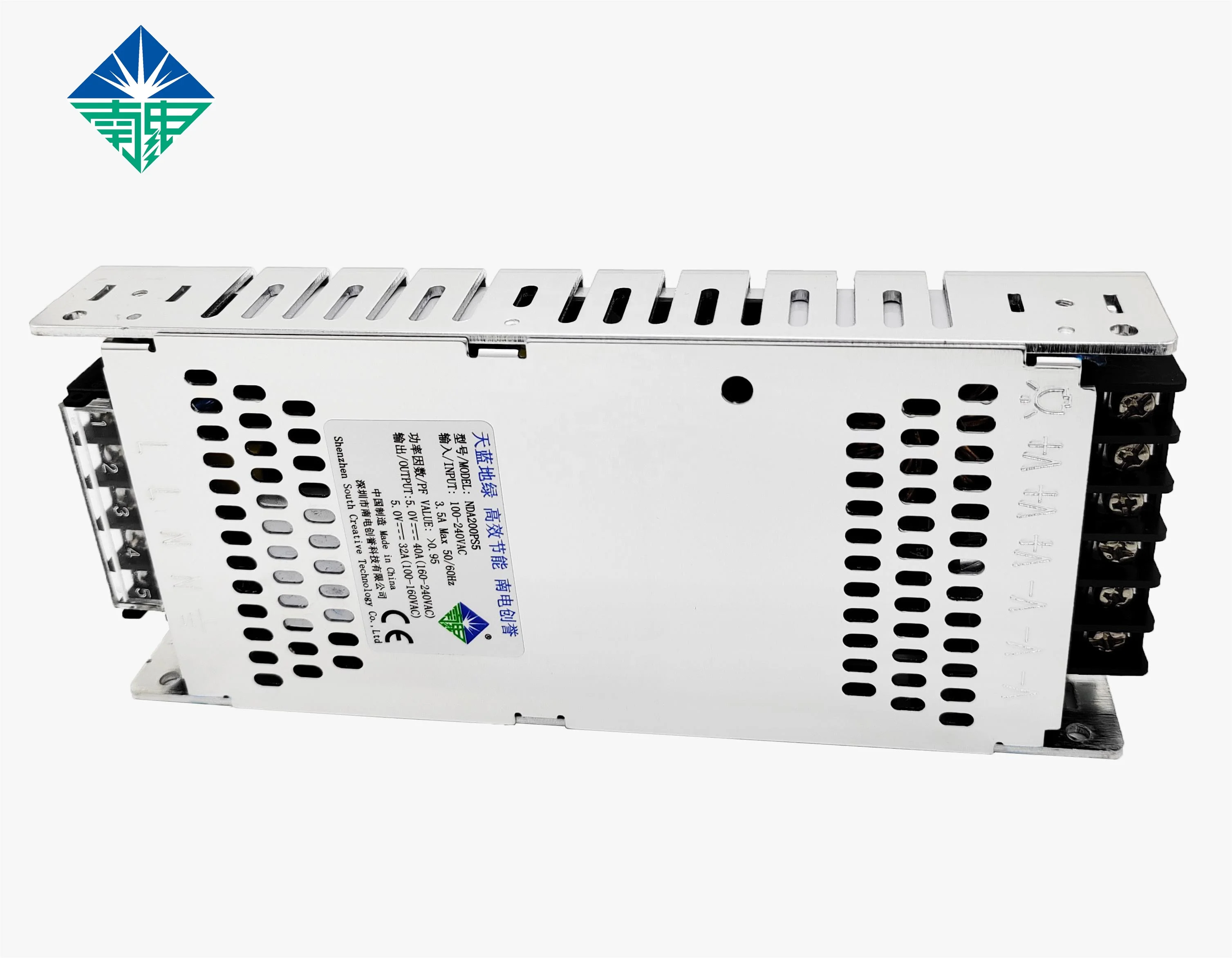 Power Supply For Led Display 200w 5v 12v 24v Ce Cb Rohs Iso9001 Fcc Ccc ...