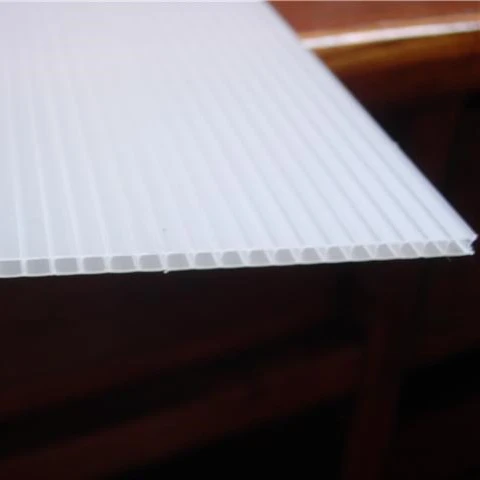 Durable 6mm Thick Polypropylene Corrugated Plastic Sheets
