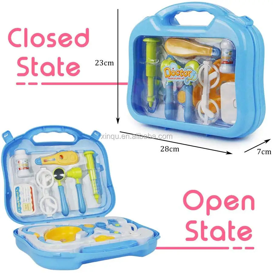 Doctors Kit Medical Kit Box Doctor Set For Kids Doctor Role Play For ...