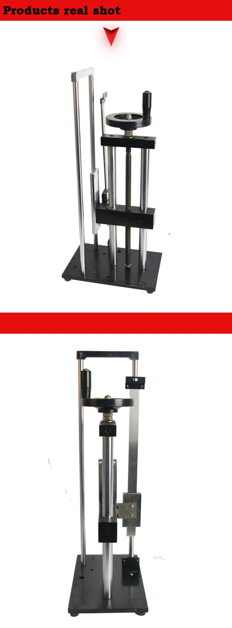 Manual Spiral Test Stand - 500N Digital Scale Gauge ALX-S