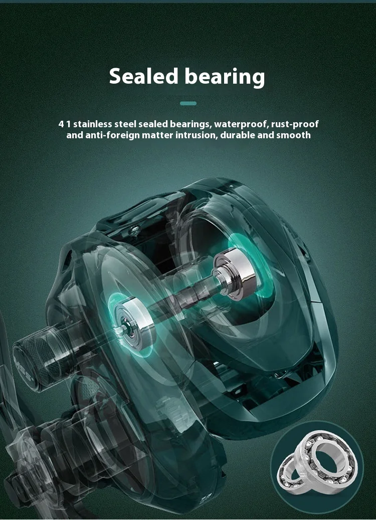 Luya Novice Entry-Level Throwing Rod Set Long-Range Casting Black Fish ...