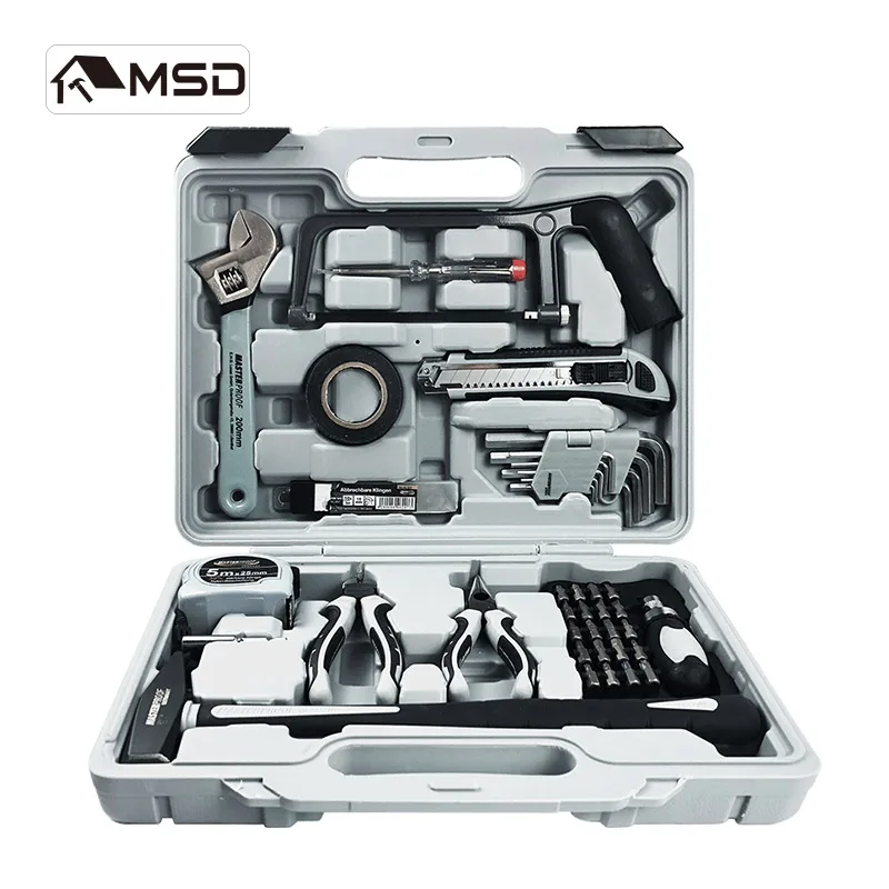 Msd Professional Household Repairing 50pcs Hand Tool Set With Plastic ...