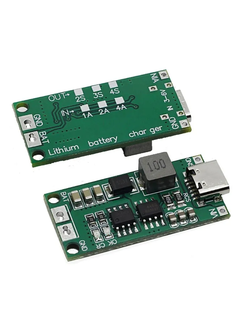 2 strings/3 strings/4 strings 1A/2A/4A Type-C to 8.4V 12.6V 16.8V boost ...