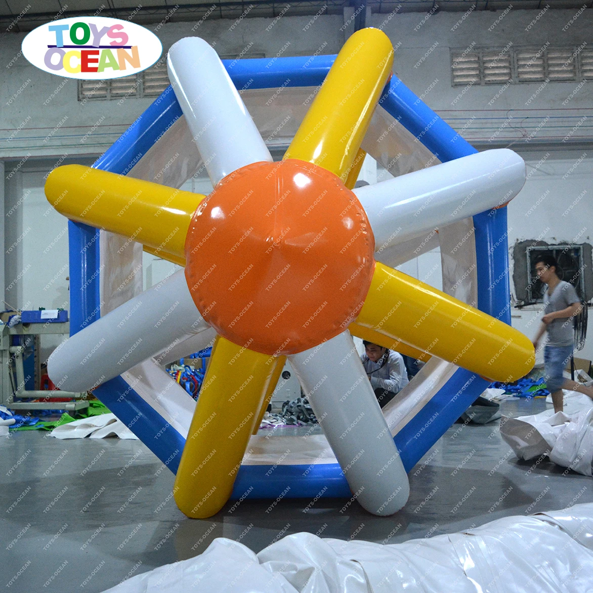 Ocean Floating Inflatable Water Roller Human Hamster Wheel - Buy ...