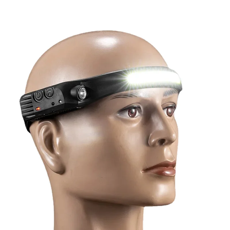 1000 Lumen Wireless Emergency Head Torch Light Head Lamp Flashlights ...