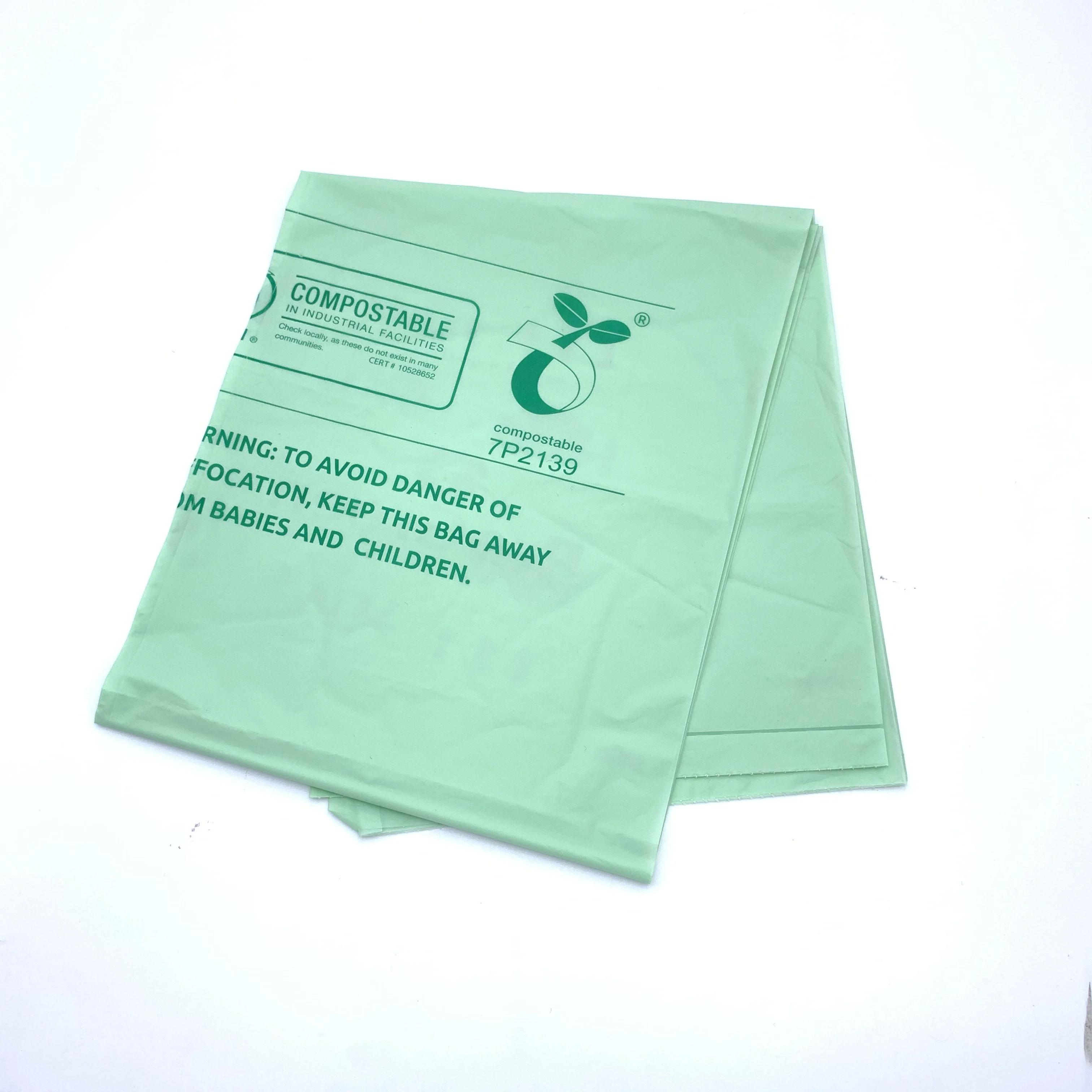 Pla Plastic Biodegradable Disposable Garbage Bag Factory - Buy Custom Eco Friendly Compostable ...
