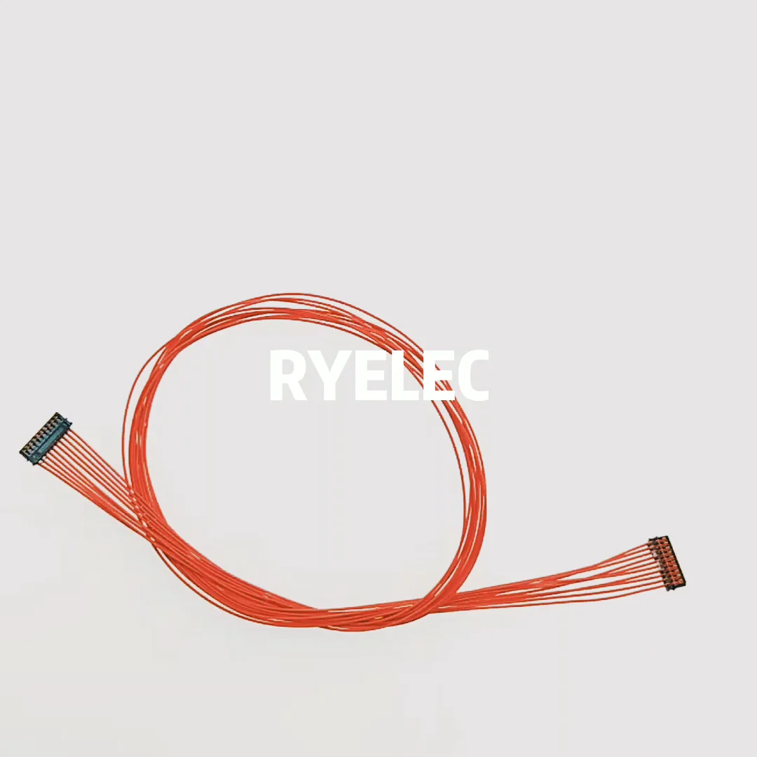 Jst Xsr 0.6mm Pitch 10pin 10xsr-36s Connectors To 10-polig With Wire ...