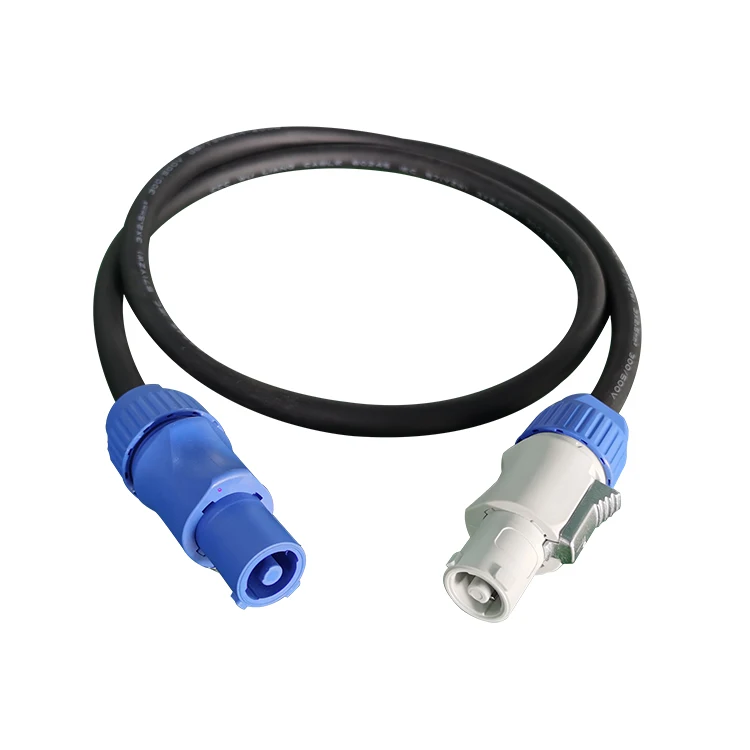 12 AWG Power Cable with L5-20 Connectors - 3-Core Wire