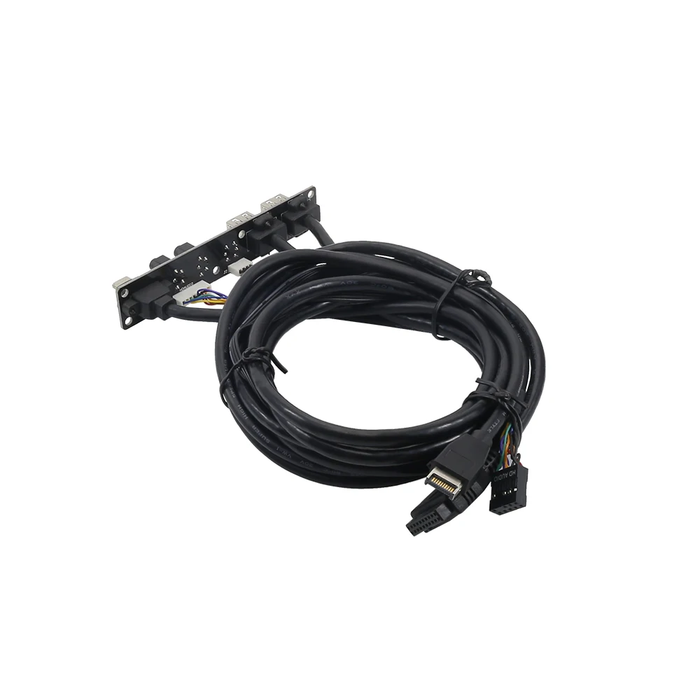PC Case USB Front Panel Cable Dual USB 3.0 USB 3.1 Motherboard ...