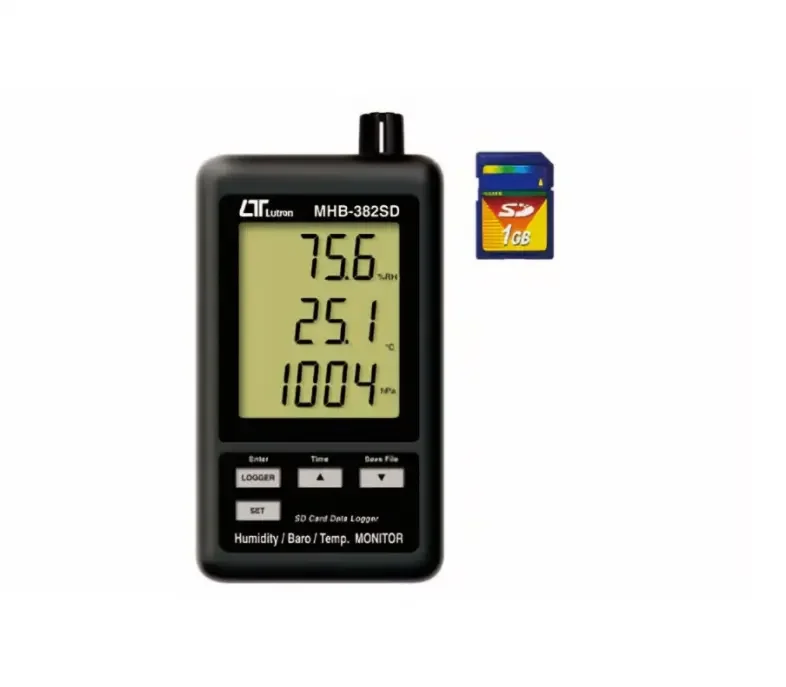 Lutron MHB-382SD - Reliable Temperature and Humidity Logger